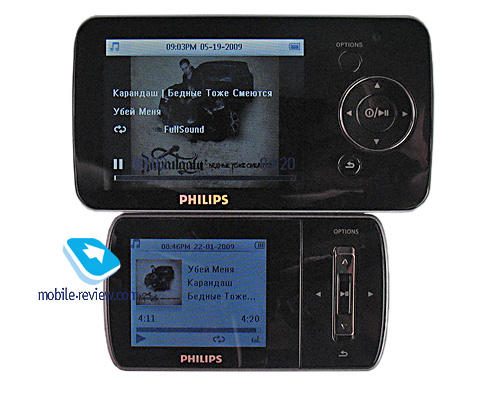 Mobile-review.com Обзор MP3-плеера Philips GoGear Ariaz