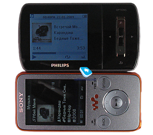 Mobile-review.com Обзор MP3-плеера Philips GoGear Ariaz