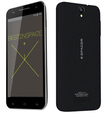 Just5 Spacer - a budget smartphone with a 5-inch screen based on ...